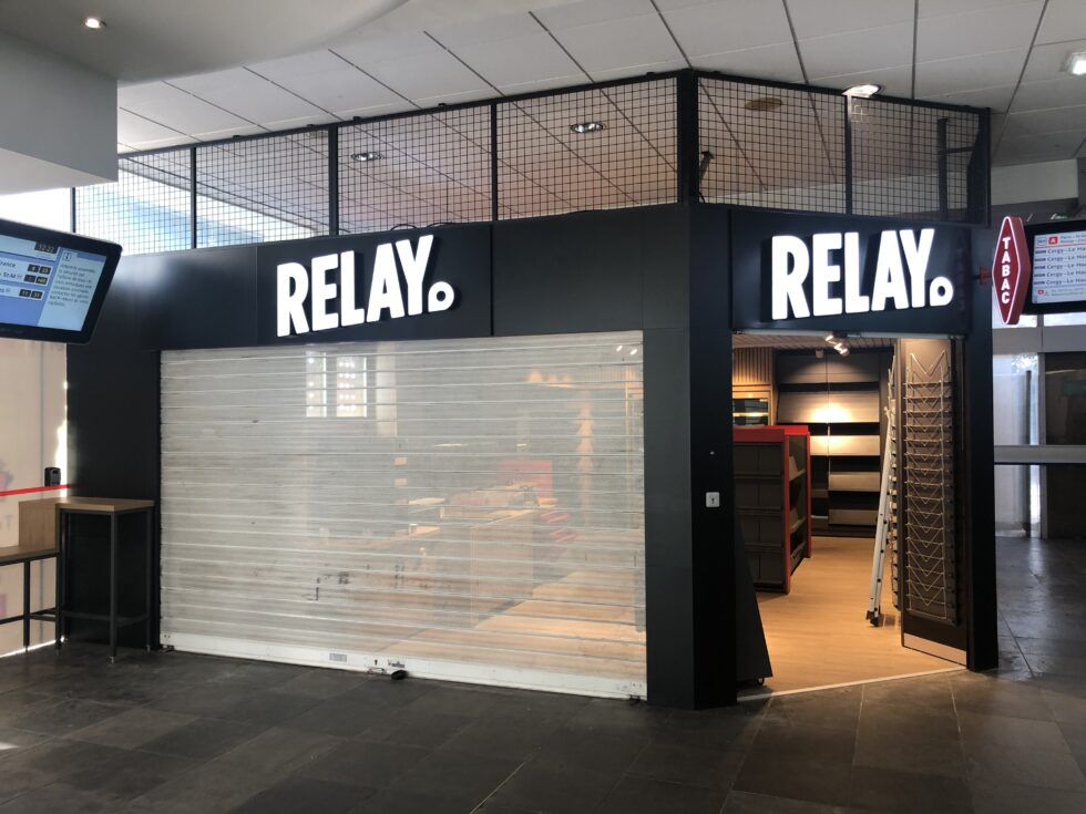 Aménagement des boutiques RELAY pour Lagardère Travel Retail - AHRPE